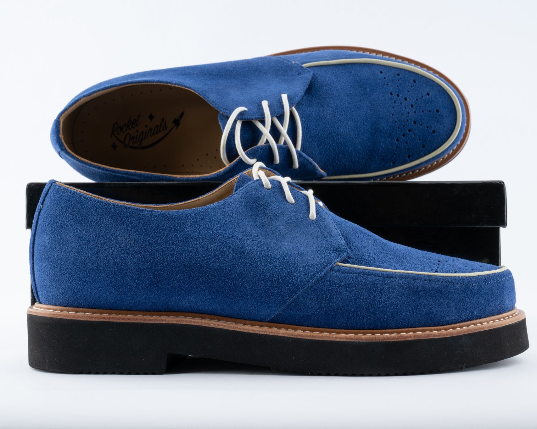 Sunburst Gibson - Blue Suede – Rocket Originals
